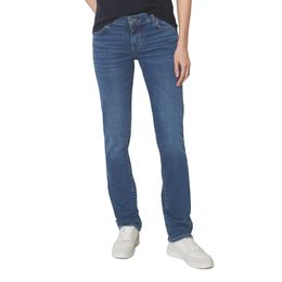 Marc O'Polo Straight-Jeans MARC O'POLO "aus Bio-Baumwolle-Mix" Gr. 25 30, Länge 30, blau Damen Jeans