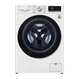 LG Waschtrockner mit AI DD 9 kg Waschen 6 kg Trocknen 1.400 U./Min. Steam TurboWash 360° Neue WohlfühlTrommel WiFiFunktion V7WD96H1A