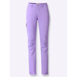 Bequeme Jeans Heine Gr. 34, Normalgrößen, lila (lavendel) Damen Jeans