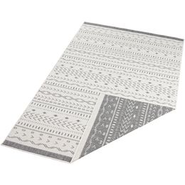 Teppich NORTHRUGS "Kuba" Teppiche Gr. B/L: 160 cm x 230 cm, 5 mm, 1 St., grau Esszimmerteppiche