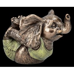 Figuren Shop GmbH Tierfigur Elefanten Figur beim Yoga