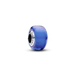 Pandora Charm-Einhänger 793105C00 Mini-Charm Damen Blaues Murano-Glas Sterling-Silber