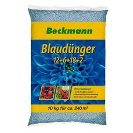 Beckmann IM GARTEN Blaudünger spezial Blaukorn Volldünger Universaldünger 12+6+18+2 10 kg Beutel