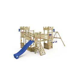 Wickey Klettergerüst Smart Arch Kinderspielturm mit Kletternetz und Wackelbrücken