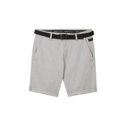 Tom Tailor Denim Bermudas regular chino shorts with belt