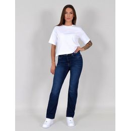 ESRA Straight-Jeans Damen Stretch-Jeans G1400 Straight Jeans Damen High Waist Stretch Jeans Damen Regular Hose