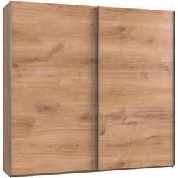 Schwebetürenschrank wimex "Level by fresh to go" Schränke Gr. B/H/T: 250 cm x 236 cm x 65 cm, 2 St., braun (plankeneichefarben) Schranksysteme und Schrankserien