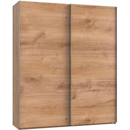 Schwebetürenschrank wimex "Level by fresh to go" Schränke Gr. B/H/T: 200 cm x 236 cm x 65 cm, 2 St., braun (plankeneichefarben) Schranksysteme und Schrankserien