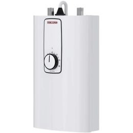 A (A+ bis F) Stiebel Eltron Kompakt-Durchlauferhitzer "DCE 11/13 kW umschaltbar für die Küche" Durchlauferhitzer Gr. 13 kW, weiß Warmwassergeräte