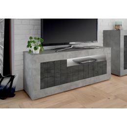 Lowboard Inosign "Urbino" Sideboards grau (beton, schieferfarben) Lowboards