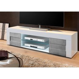 Lowboard Inosign "EASY" Sideboards weiß (weiß lack, beton, optik) Lowboards