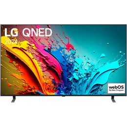 D (A bis G) LG QNED-Fernseher "86QNED85T6C" Fernseher schwarz 4k Fernseher