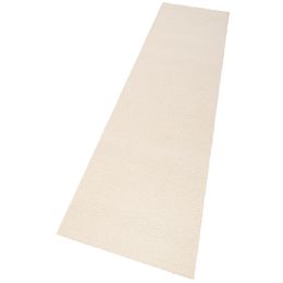 Läufer Theko "Janne, Berber Teppich, reine Wolle, meliert, handgearbeitet" Teppiche Gr. B/L: 70 cm x 300 cm, 20 mm, 1 St., beige (natur) Teppichläufer