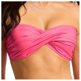 Seafolly - Women's Soleil Twist Bandeau - Bikini-Top Gr 34 bunt