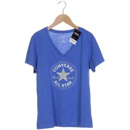 Converse Damen T-Shirt, blau, Gr. 38
