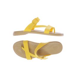 Crocs Damen Sandale, gelb