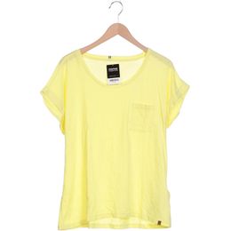 Camel Active Damen T-Shirt, gelb, Gr. 46