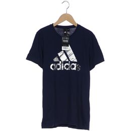 Adidas Herren T-Shirt, marineblau, Gr. 134