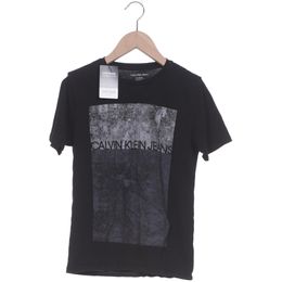 Calvin Klein Jeans Herren T-Shirt, schwarz, Gr. 146