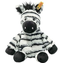 Steiff Soft Cuddly Friends Kuscheltier "Zora Zebra", 30 cm, schwarz