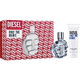 Diesel® Only The Brave Duft-, Duftset (Eau de Toilette 50 ml, Duschgel 75 ml), Herren, orientalisch/holzig