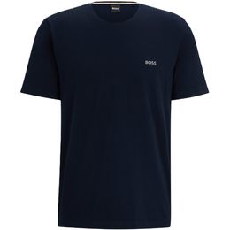 BOSS Loungewear-Oberteil, Regular-Fit, für Herren, blau, M