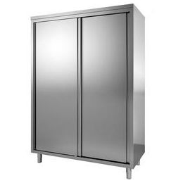 GastroHero Geschirrschrank ECO 12x7x18 mit Schiebetüren