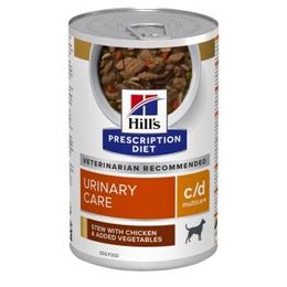 Hill's Hill's Prescription Diet c/d Multicare Canine Ragout mit Huhn und zugefügtem Gemüse 12x354g