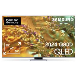 Samsung Neo QLED 4K QN80D QLED-TV 138 cm 55 Zoll EEK F (A - G) CI+, DVB-T2 HD, WLAN, UHD, Smart TV, QLED Schwarz, Silber