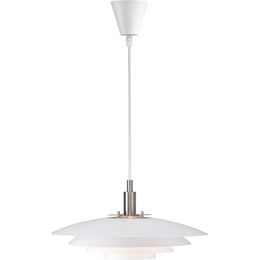 Pendelleuchte Nordlux "Bretagne" Lampen Gr. Ø 38 cm Höhe: 17 cm, weiß Pendelleuchten und Hängeleuchten