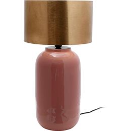Tischleuchte Kayoom "Art" Lampen Gr. Ø 31 cm Höhe: 57,5 cm, pink Designlampe Tischlampen