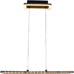 Hängeleuchte ECO-Light "Solaris" Lampen Gr. Höhe: 120 cm, goldfarben (goldfarben schwarz) LED Hängeleuchten und Pendelleuchten