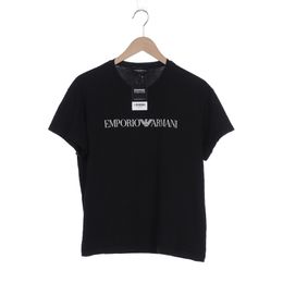 Emporio Armani Herren T-Shirt, schwarz