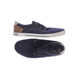 Tom Tailor Herren Sneakers, marineblau, Gr. 45