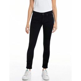 Replay 5-Pocket-Jeans NEW LUZ in Ankle-Länge, schwarz