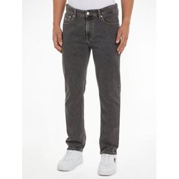 Tommy Jeans Straight-Jeans RYAN RGLR STRGHT im 5-Pocket-Style, schwarz