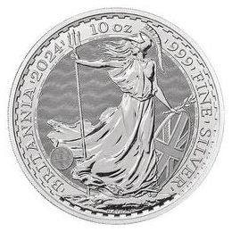 10 Unzen Silber Britannia 2024 (differenzbesteuert)