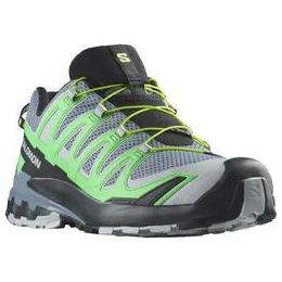Maytoni Trailrunningschuh SALOMON "XA PRO 3D V" Gr. 43, grau (grau, grün) Schuhe Herren Outdoor-Schuhe