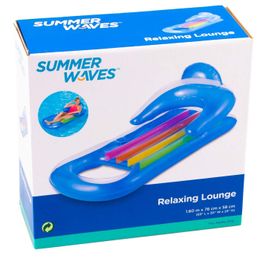 SummerWaves Luftmatratze Summer Waves Entspannungsliege Relax Luftmatratze