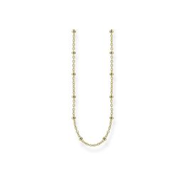 Thomas Sabo Kette ohne Anhänger KE1890-413-39 Halskette Damen Erbskette Silber Vergoldet 50 cm