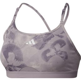 adidas Performance Sport-BH AER LS AOP BRA PUTMAU/PRLOFI