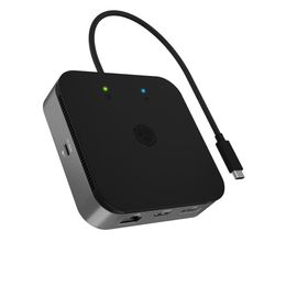 ICY BOX IB-DK408-C41, 7-in-1 USB4® DockingStation mit zweifacher Videoausgabe