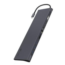 ICY BOX IB-DK2102-C, 11-in-1 USB Type-CDockingStation mit PD 100 W