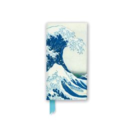 Schmales Hardcover-Notizbuch: Hokusai, Die große Welle