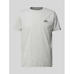 Alpha Industries T-Shirt mit Label-Print Modell 'BASIC'