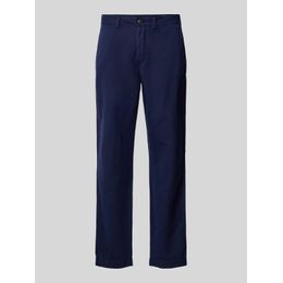 Polo Ralph Lauren Straight Fit Hose aus Leinen-Baumwoll-Mix