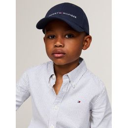 Tommy Hilfiger Snapback Cap Essential Cap Kinder Essential verstellbare Cap mit Branding, blau