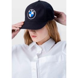 BMW Baseball Cap mit prägnanter Logostickerei, schwarz