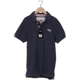 Superdry Herren Poloshirt, marineblau, Gr. 48