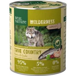 REAL NATURE WILDERNESS Adult True Country Huhn & Lachs 6x800 g
